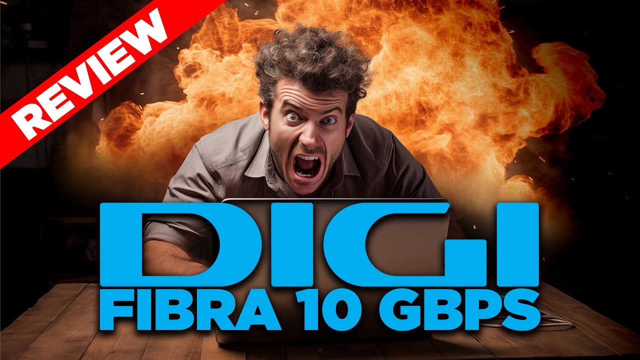 Probamos la fibra de DIGI de 10 Gbps - YouTube
