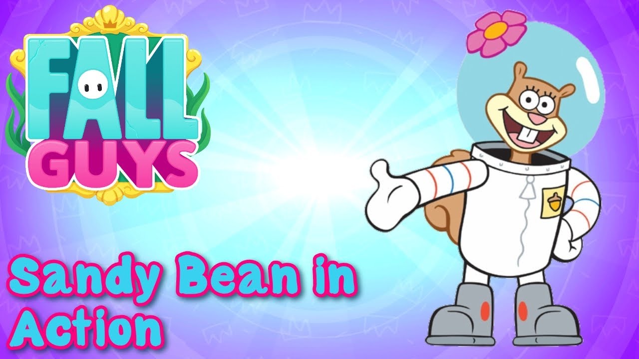 Fall Guys - Sandy Bean in Action - YouTube