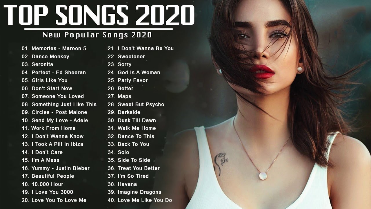 Top Hits 2020 - Ed Sheeran, Adele, Shawn Mendes, Maroon 5, Taylor Swift ...