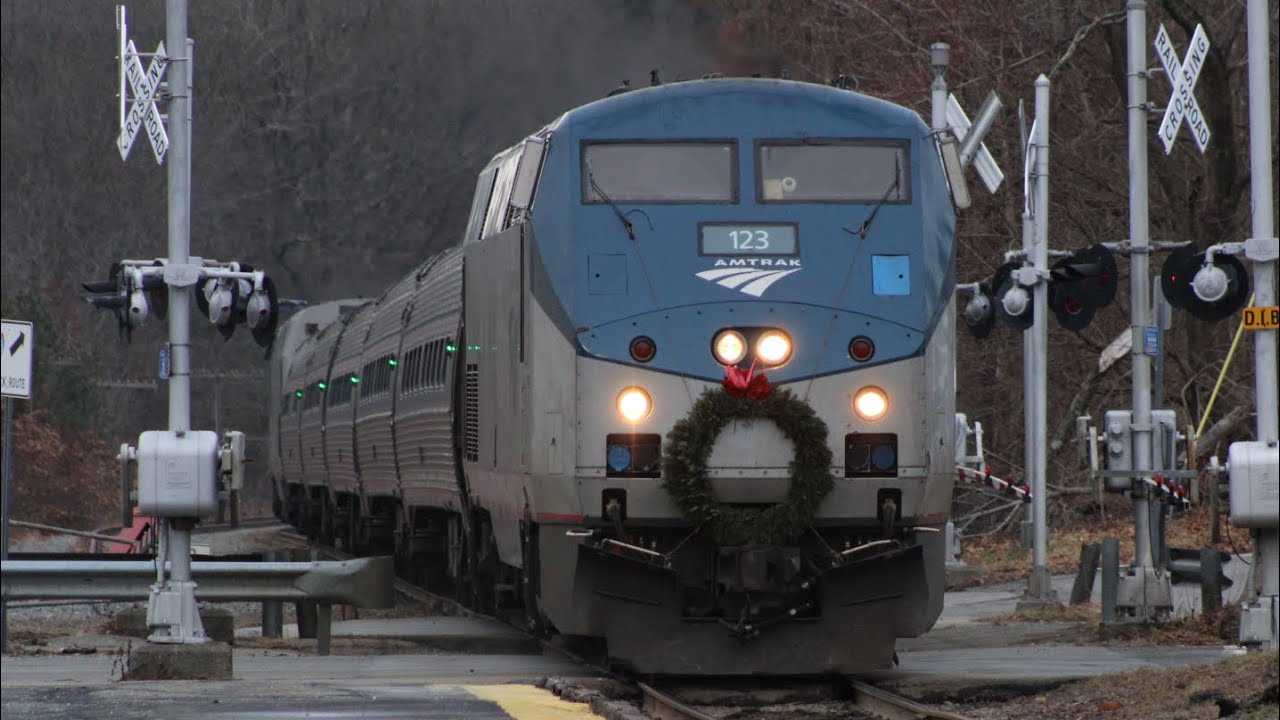 Boston MA, Fast Commuter Rail Trains | Part 2 Amtrak - YouTube