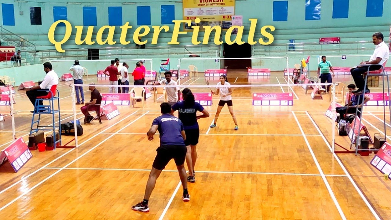 LOKESH BALASHRI vs POONTHAMILAN NITHEESHA RAJESH QuaterFinal Mixed ...