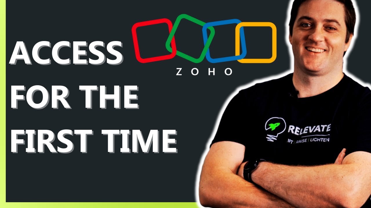 How to access ZOHO ONE for the first time - for Beginners - YouTube