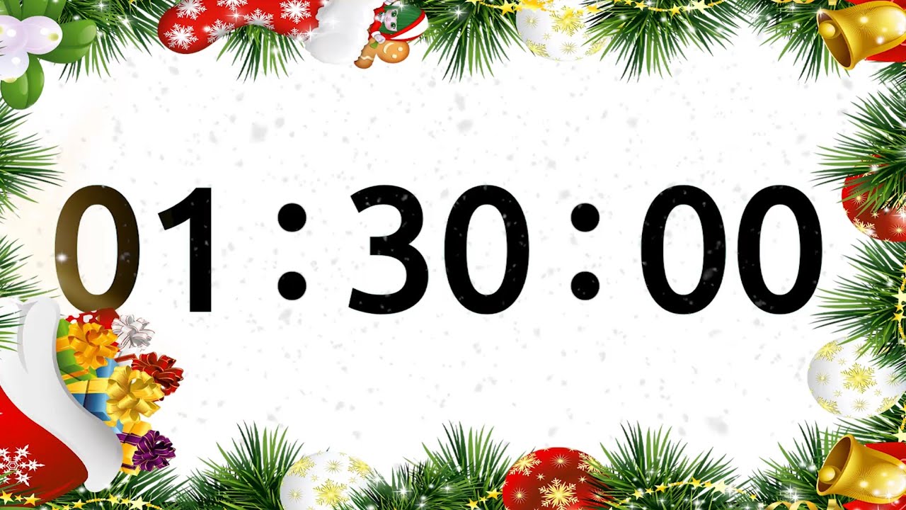 90 MINUTES TIMER FOR CHRISTMAS ESCAPE ROOM - YouTube