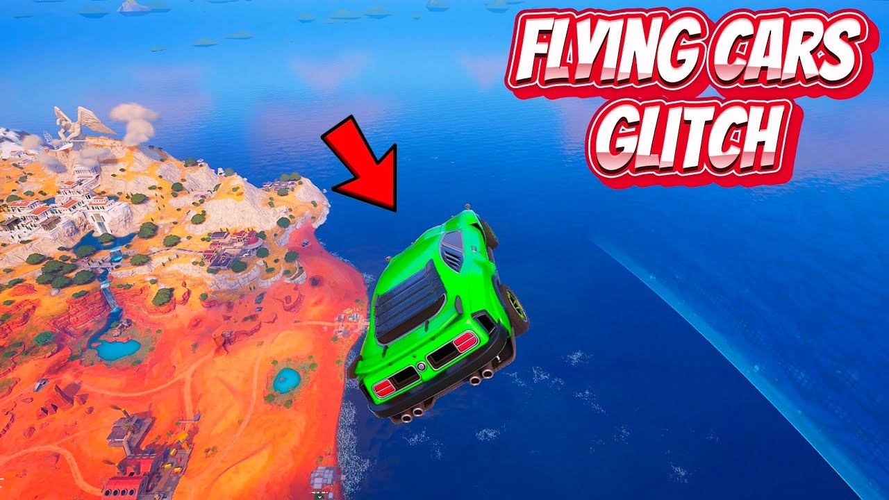 FLYING CARS GLITCH IN FORTNITE CHAPTER 5 SEASON 3 - how to make cars ...