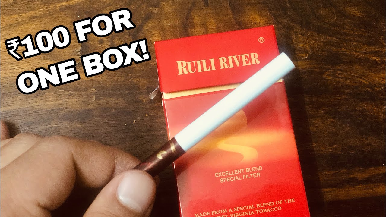 RUILI RIVER CIGARETTES REVIEW (Myanmar Made) - YouTube