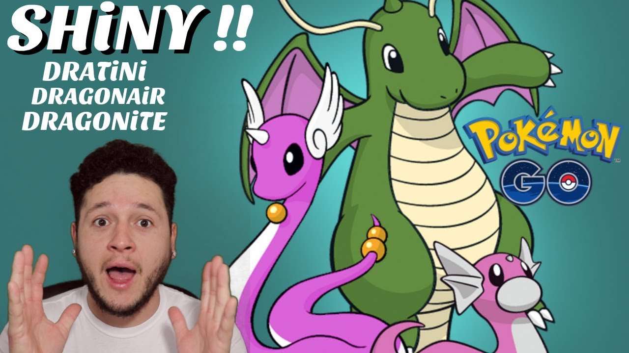 *SHINY* DRATINI DRAGONAIR DRAGONITE *CONFIRMED* IN POKEMON GO !! - YouTube