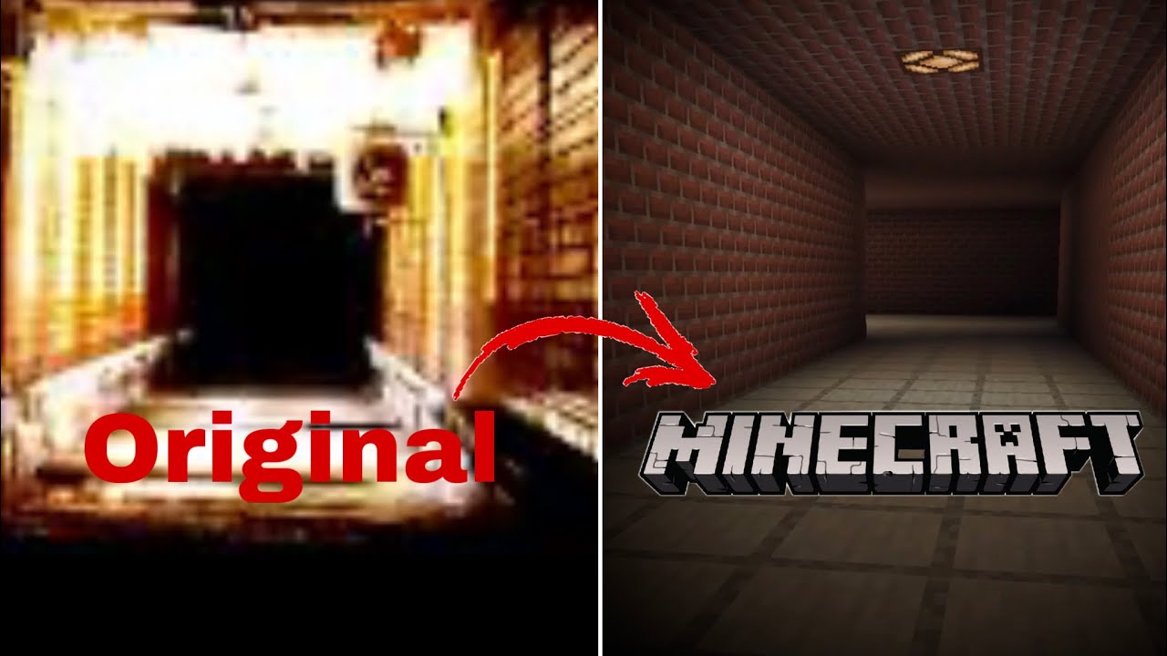 I made backrooms level 3 in Minecraft - YouTube
