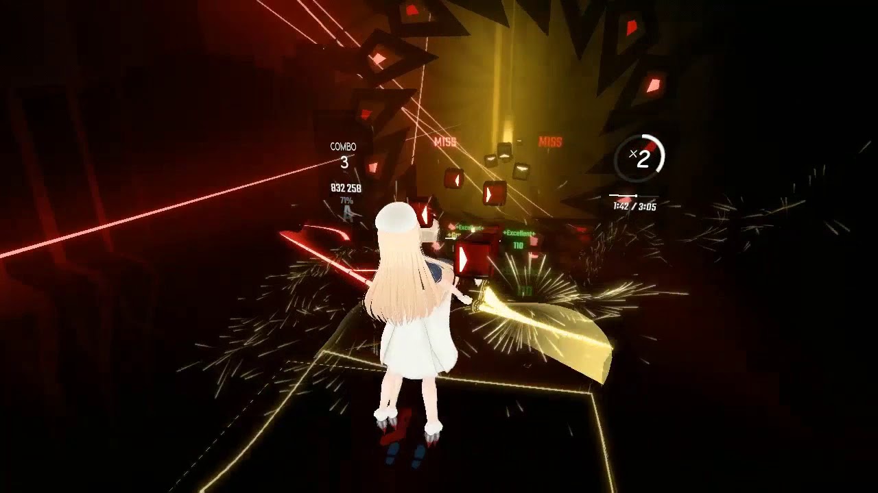 [Beat Saber] Flowering Night Fever [Instrumental Version] - 2170/2233 ...