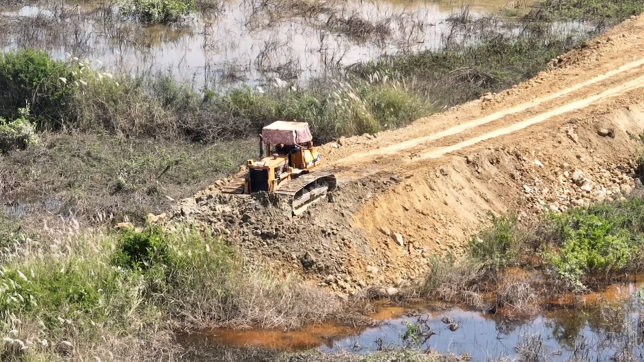 Bests Project , Best Dozer KOMATSU Making Road Widening Excellent ...