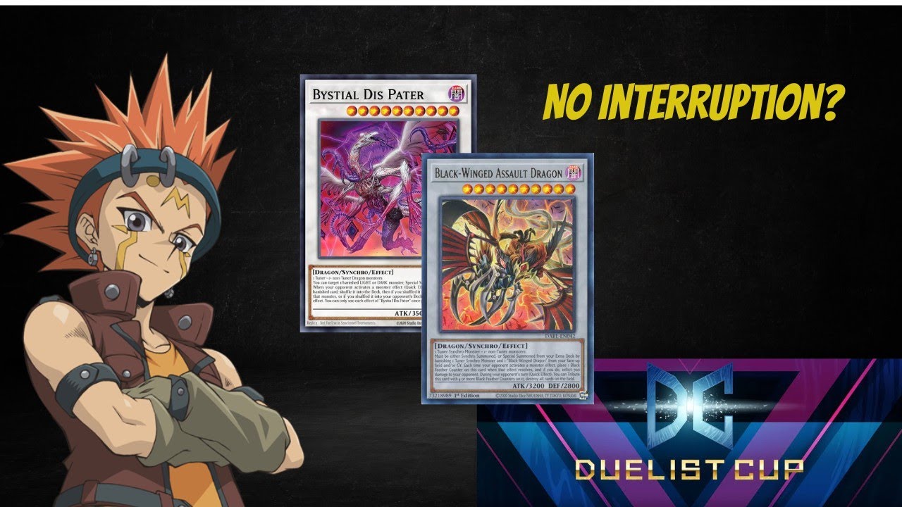 Master Duel Duelist Cup: Easy Bystial Dis Pater Blackwings Combo - YouTube