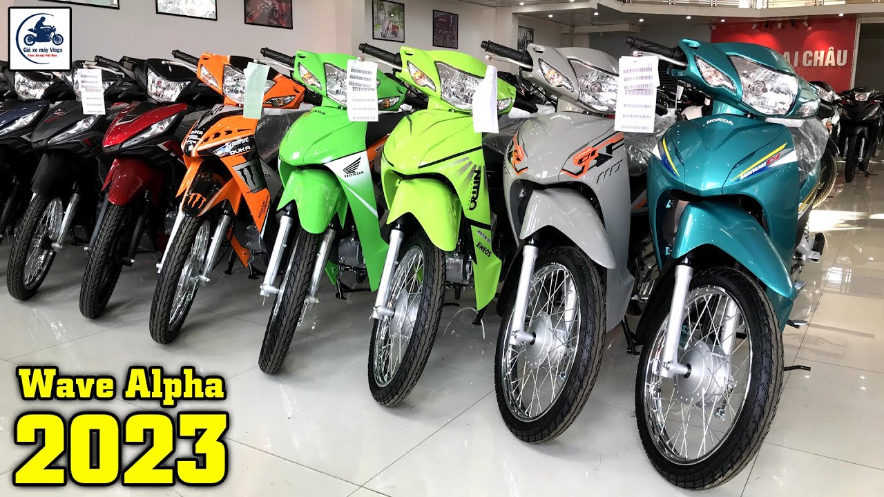 Wave Alpha 110 2023 sơn ĐỘ cực ĐẸP ️ Giá xe Wave Alpha tháng 10 2022 🔴 ...