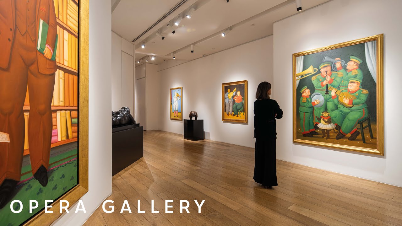 'Homage to Botero' Exhibition Tour | Opera Gallery Singapore - YouTube
