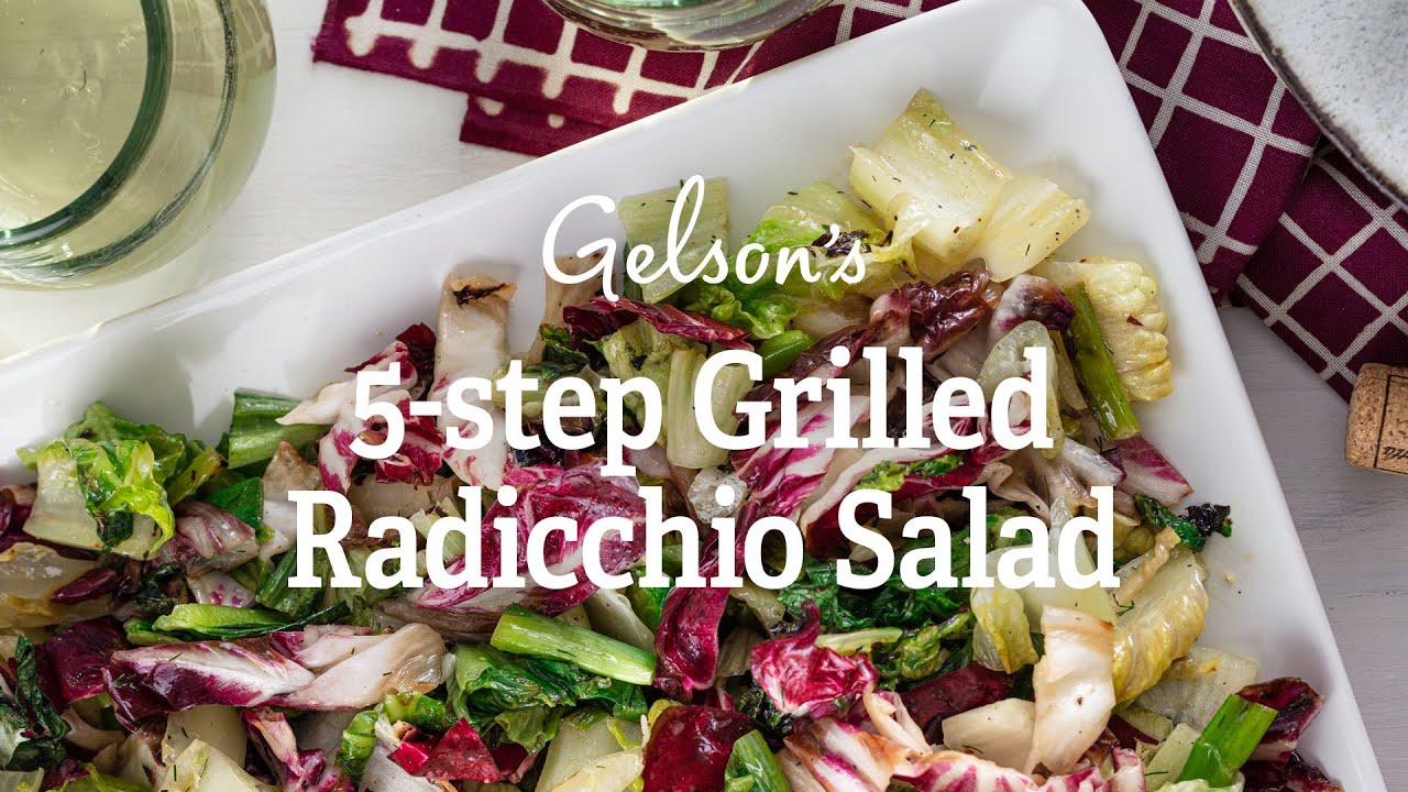 5-step Grilled Radicchio Salad - YouTube