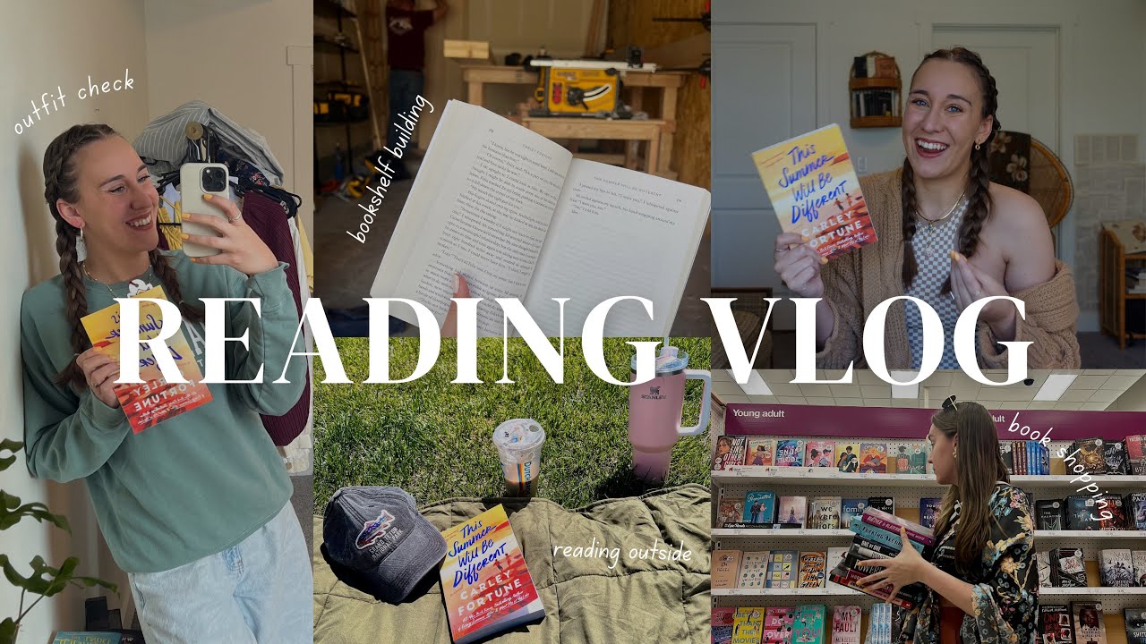 This Summer Will Be Different Reading Vlog & Book Haul - YouTube