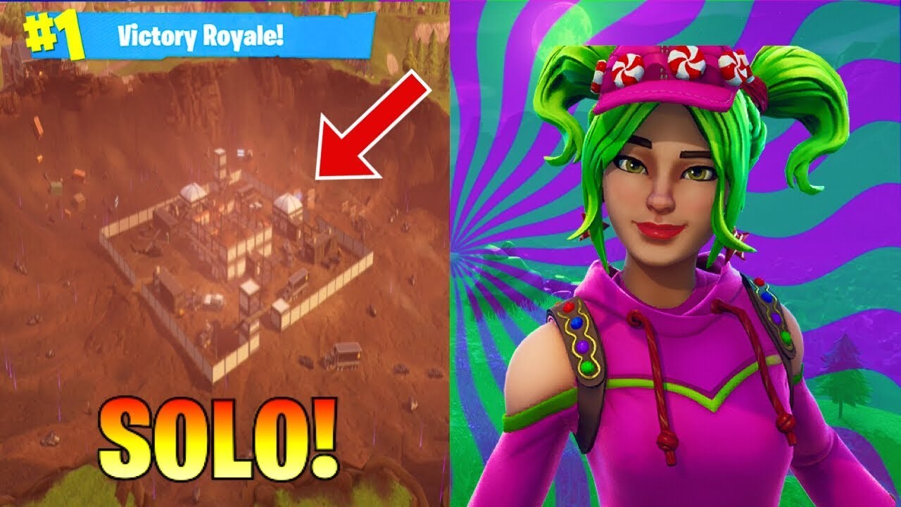 SOLO WIN WITH NEW ZOEY SKIN! (Fortnite Battle Royale) - YouTube