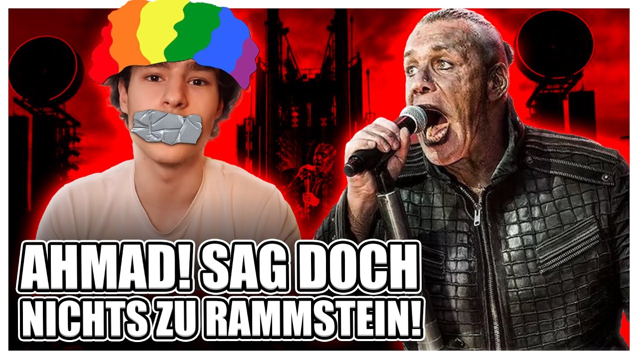 Och neeee, Ahmad! Sag doch nichts zu Rammstein! - YouTube