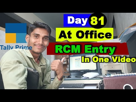 RCM Entry in Tally Prime - YouTube