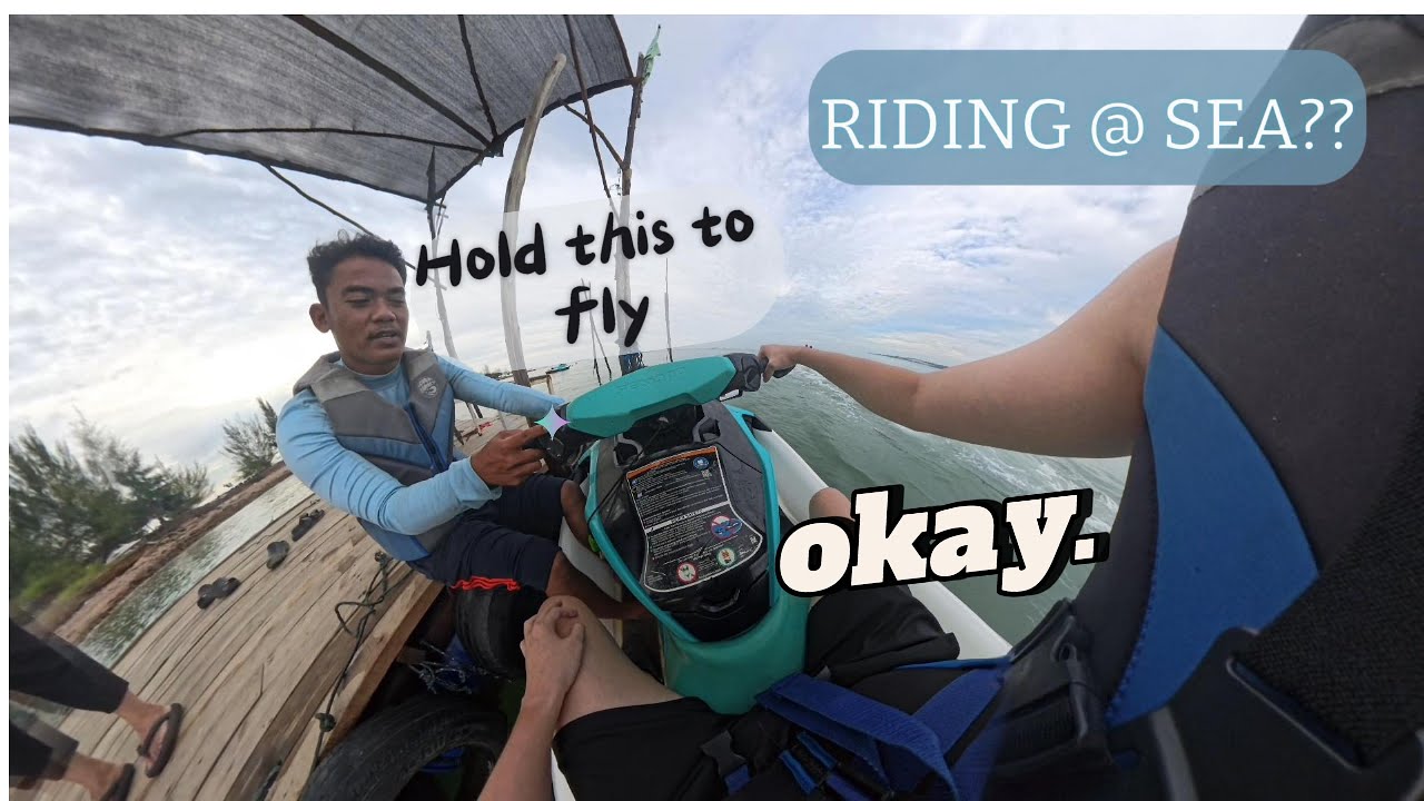 Riding a Sea motorcycle for the first time.... - YouTube