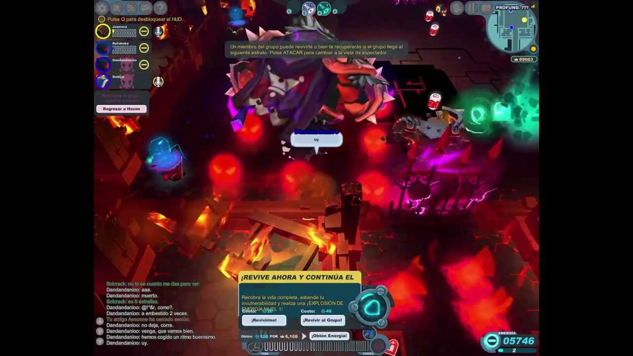 [Spiral Knights] Shadows Lair Darkfire Vanaduke ClanZ HD - YouTube