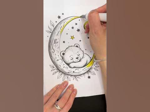 Bear coloring book by My Magic Color Dreamer find at amazon #coloring # ...