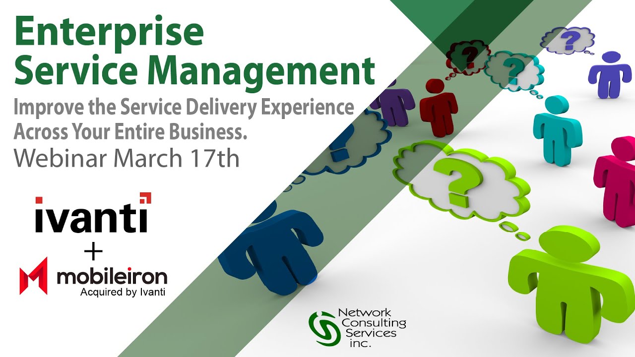 Ivanti Enterprise Service Management Webinar - YouTube