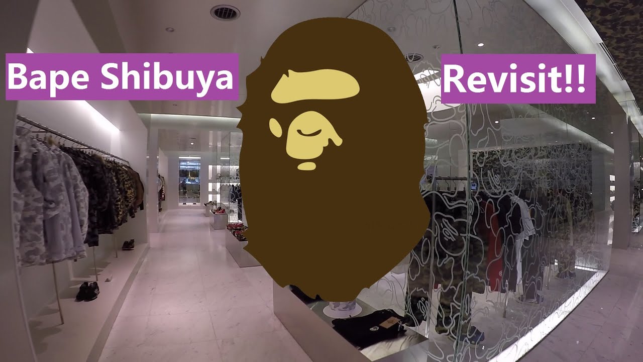 Bape Store Shibuya Revisit - YouTube