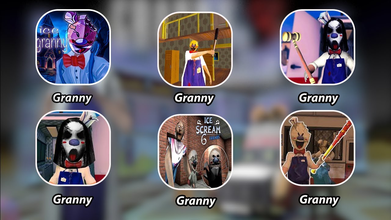 Use Teddy Bear to Hunt Ice Cream Monsters | Granny V1.8 In Ice Scream 6 ...