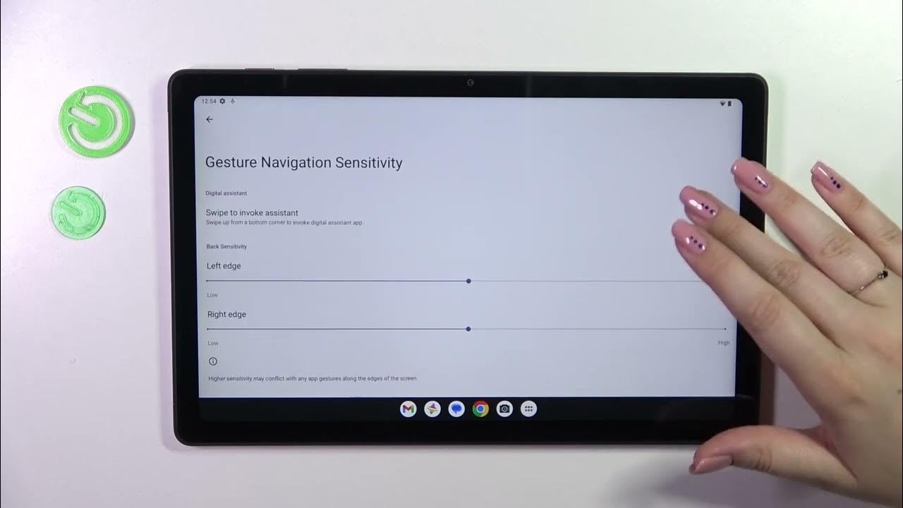 How to Set Navigation Gestures in T Tablet – Remove Navigation Buttons - YouTube