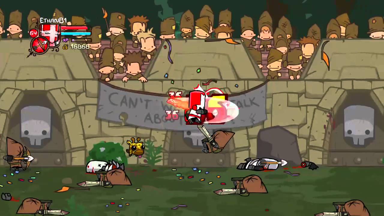 Castle Crashers Thieves Arena - YouTube