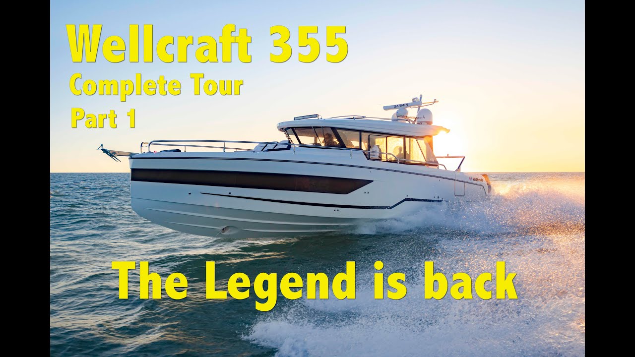 Wellcraft 355, Complete Tour - Part 1 - YouTube