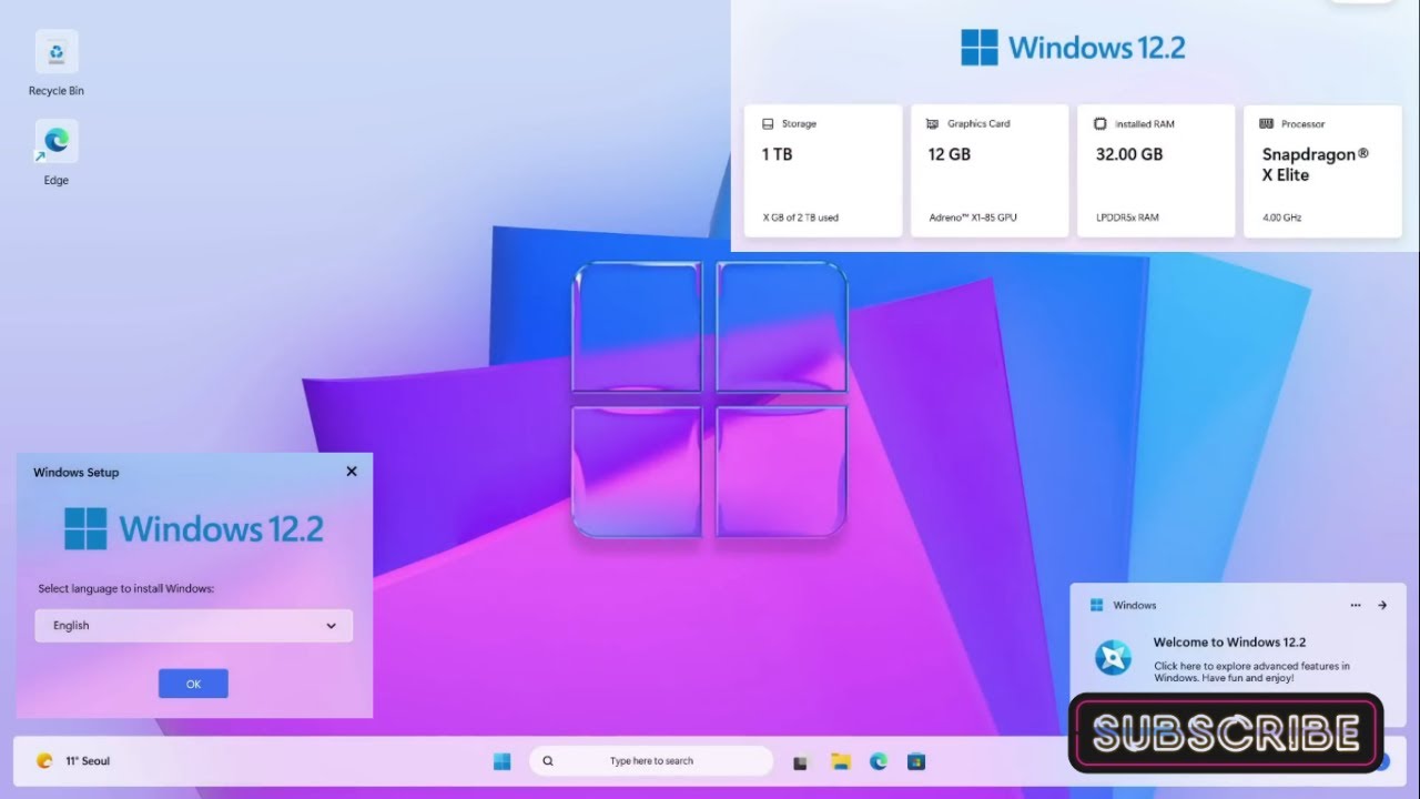 Windows 12.2: The Next Evolution of Windows @Novel IT - YouTube