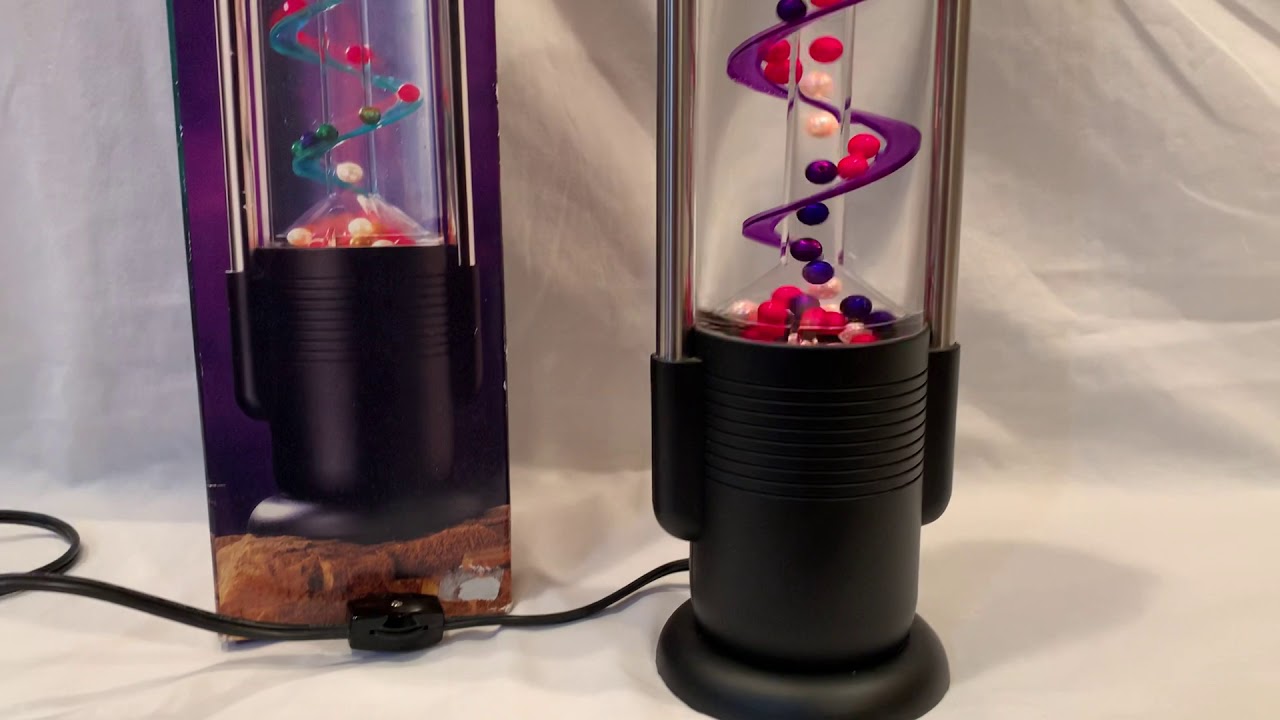 Spiral Water Ball Lava Lamp - YouTube
