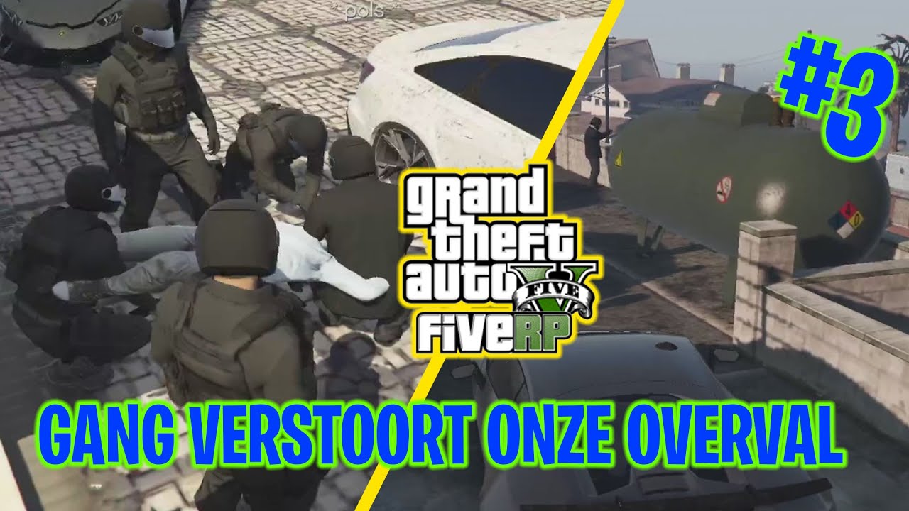WIJ WORDEN GESTOORT TERWIJL WIJ DE GROTE BANK WILLEN OVERVALLEN | GTA V ...