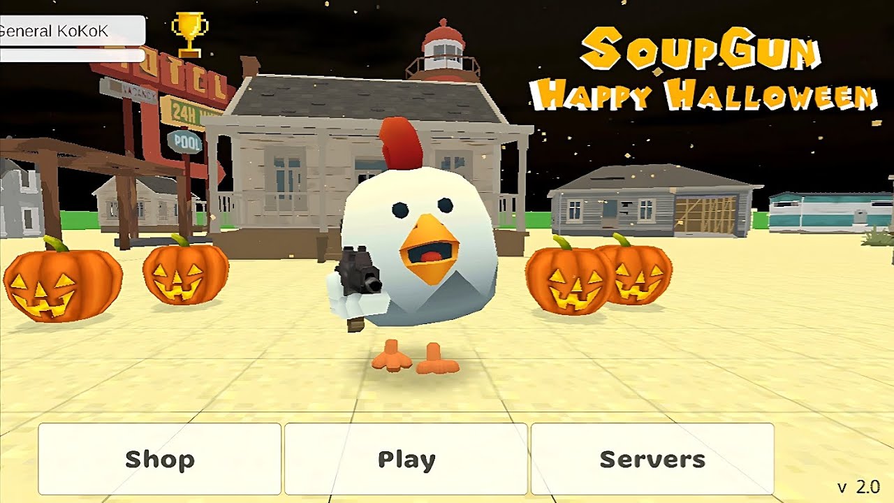 😱 NEW HALLOWEEN UPDATE SECRETS EASTER EGGS!! SOUP GUN NEW UPDATE 2.0 ...