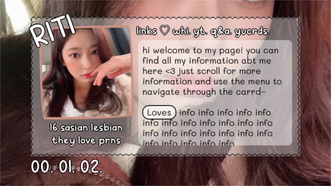 cute pro standard carrd tutorial for mobile - © itzhuo - YouTube