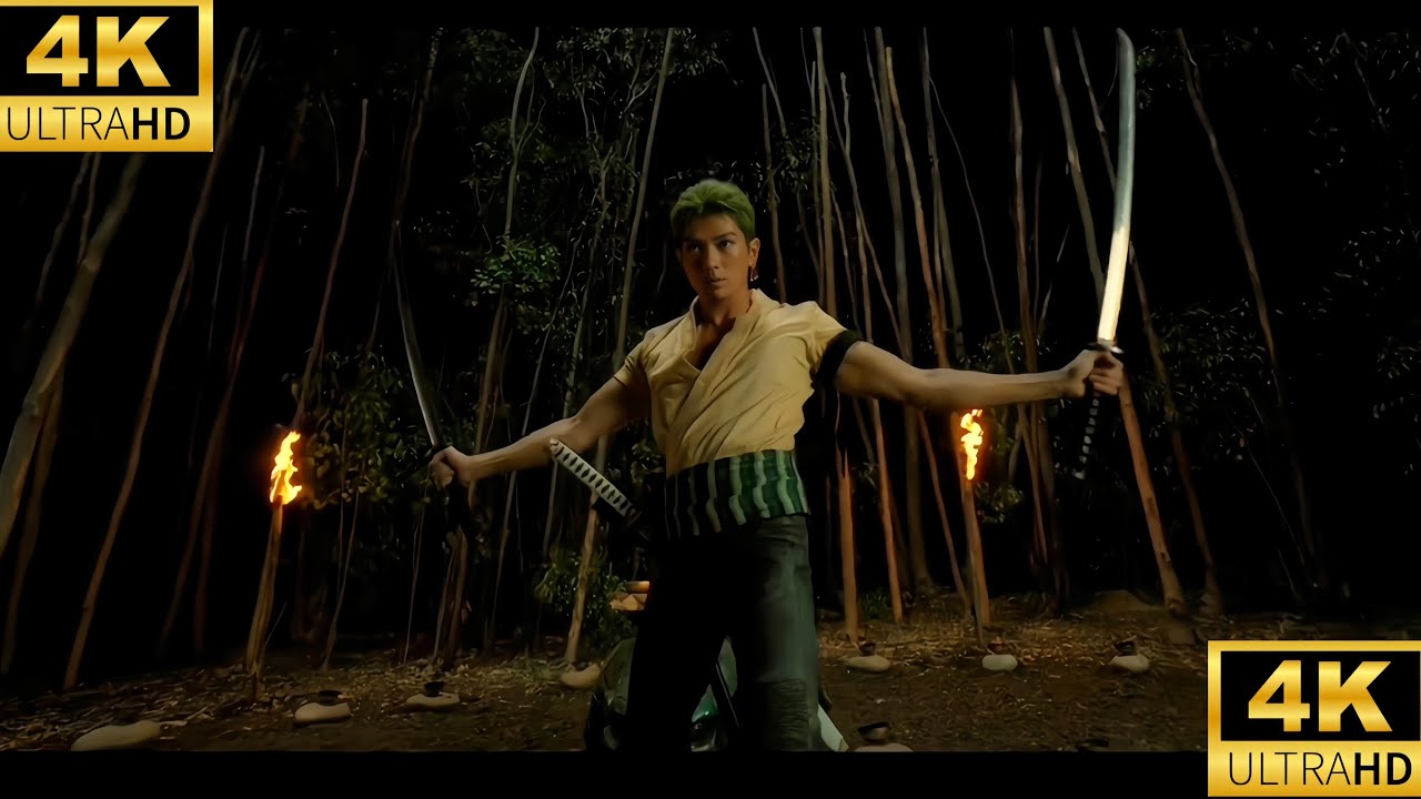 RORONOA ZORO LIVE ACTION EPISODE 1 RAW CLIPS IN [4K] - YouTube