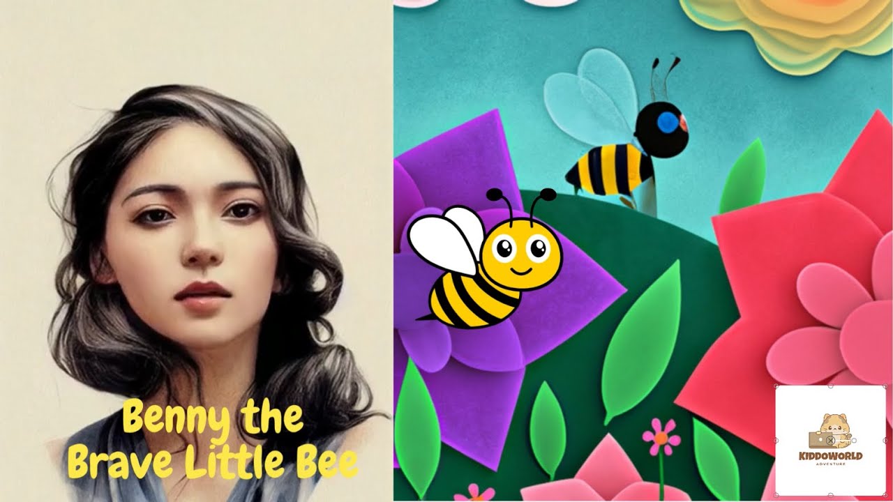 Benny the Brave Little Bee - A Heartwarming Bedtime Story for Kids ...