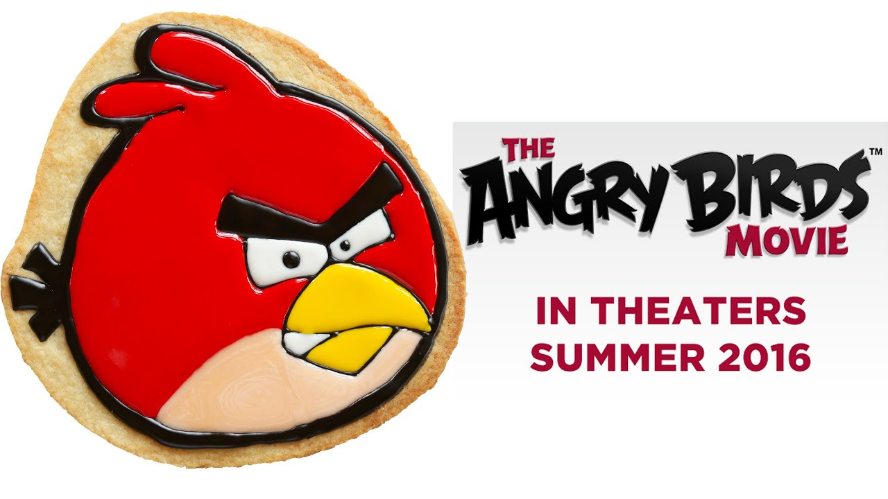 Angry Birds Red Cookies and Birthday Cake How to Do Cookie Icing ...