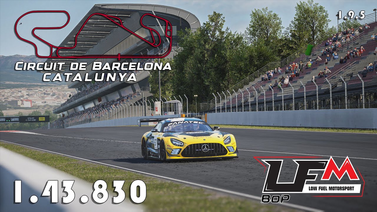 Assetto Corsa Competizione | Mercedes AMG GT3 EVO | Barcelona | 1.43. ...