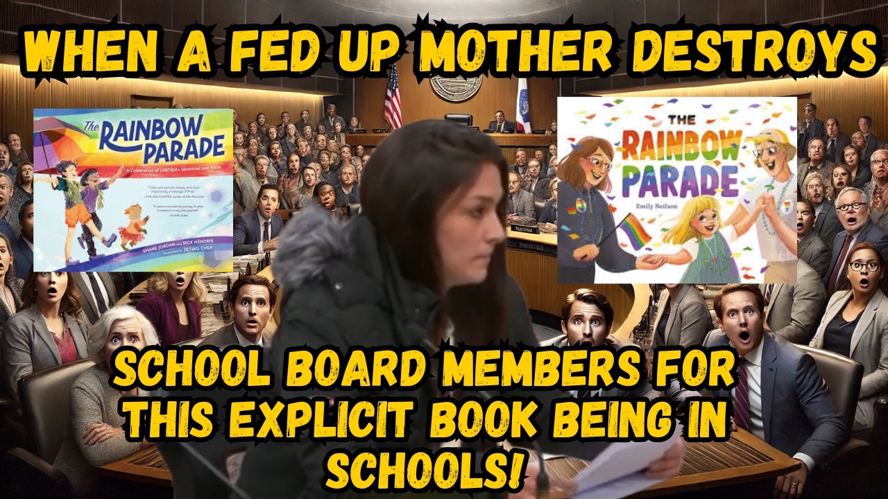 WHEN A FED UP MOTHER DESTROYS SCHOOL BOARD MEMBERS FOR EXPLICIT BOOKS ...