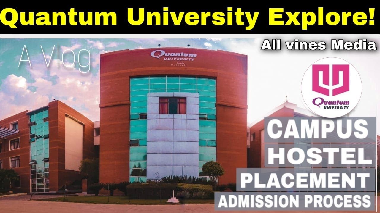 Most value for money private college? | Quantum University Roorkee ...