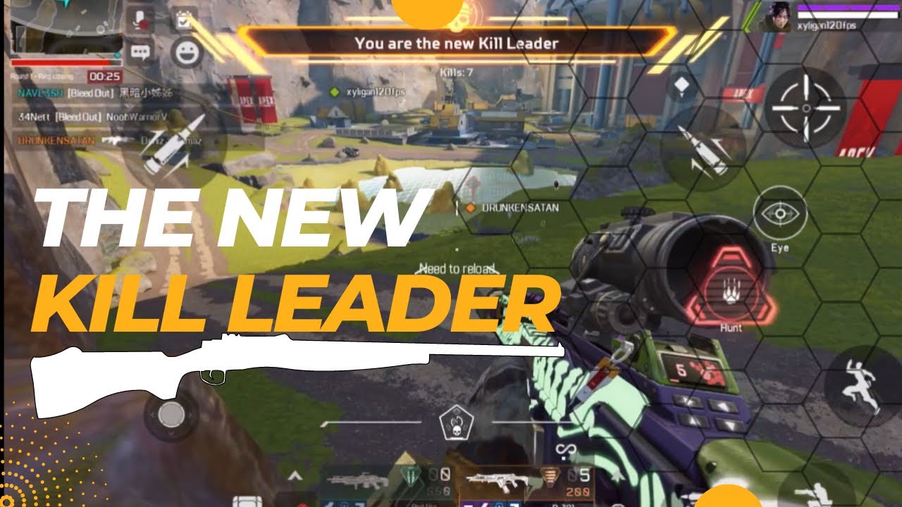 THE NEW KILL LEADER !! Apex Legends Mobile - YouTube