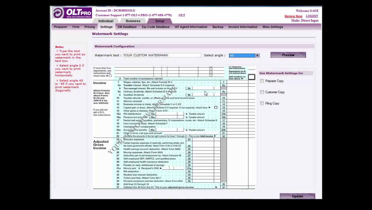 OLTPro Watermarks - YouTube