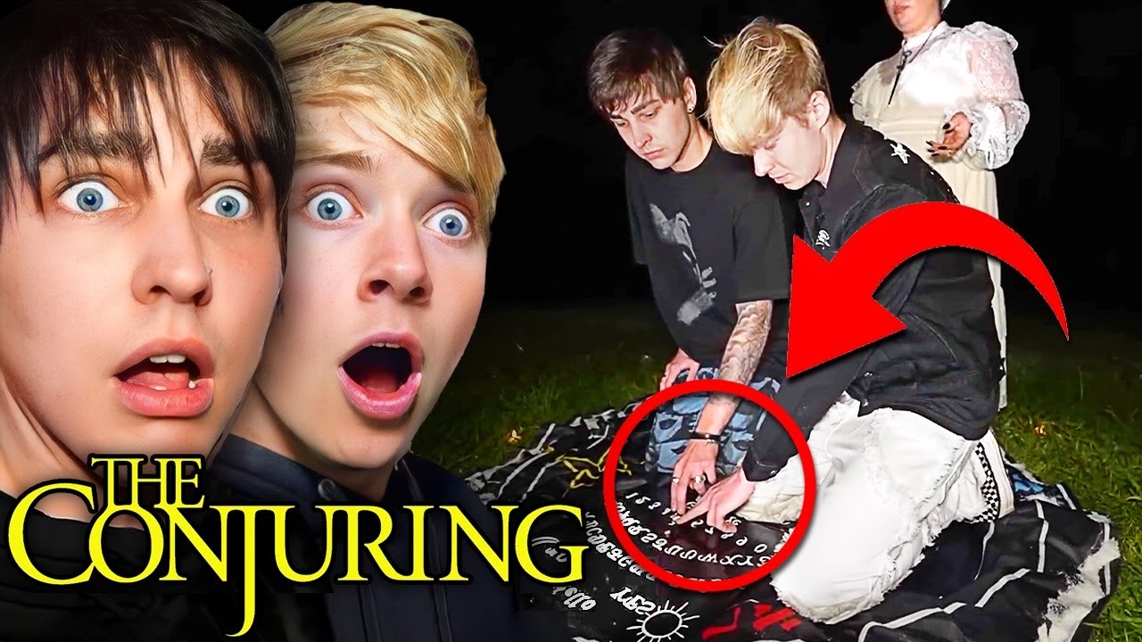 We Used a OUIJA BOARD at The Conjuring House - YouTube