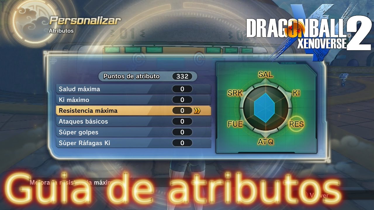 Dragon Ball Xenoverse 2 Guia de atributos - YouTube
