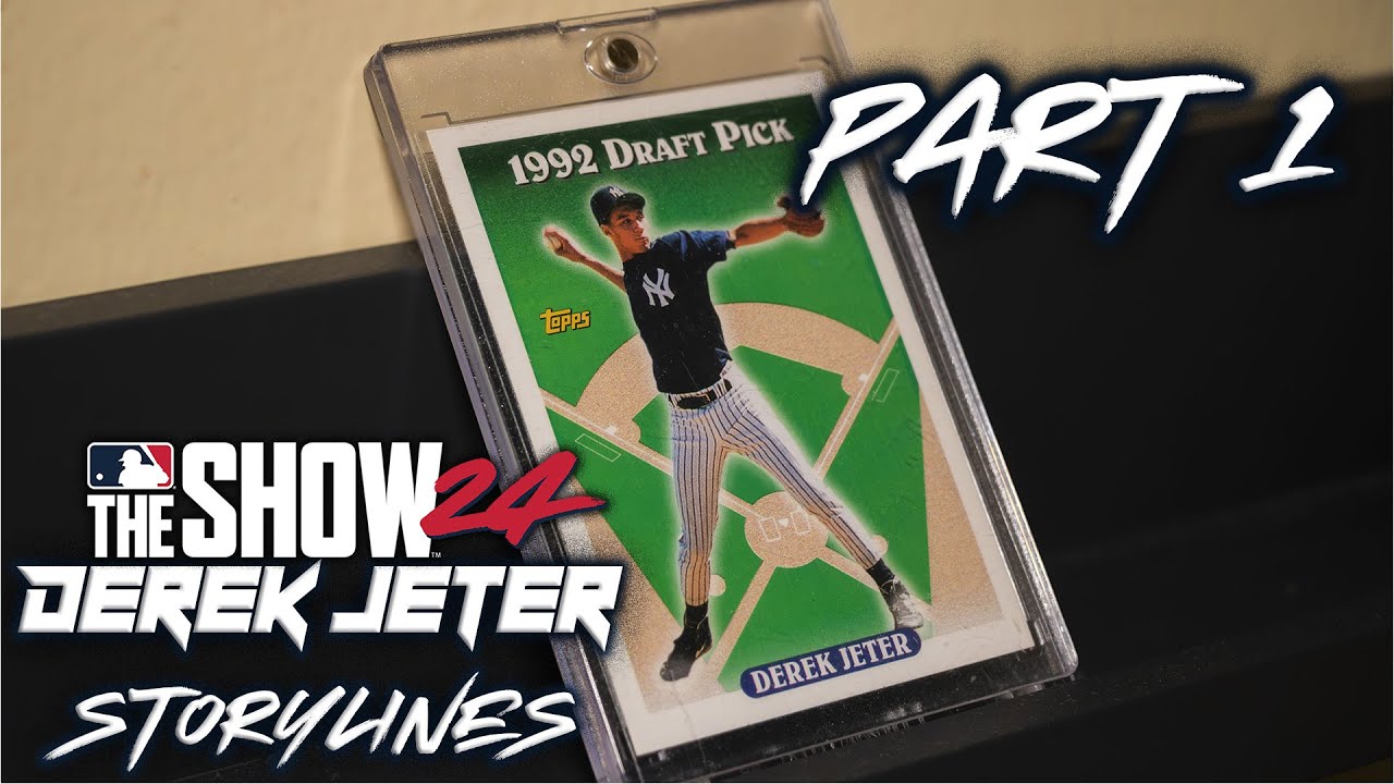 Derek Jeter Storylines Playthrough Part 1 (MLB The Show 24) - YouTube