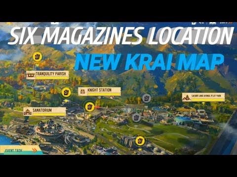 How to collect All six magazines in KRAI map - Call of Duty new ...