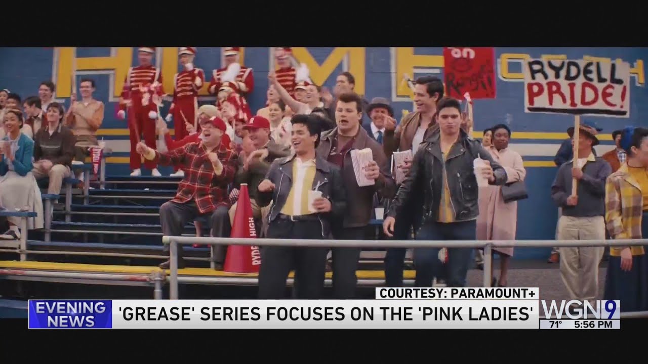 The Pink Ladies get their origin story in Paramount+ series - YouTube