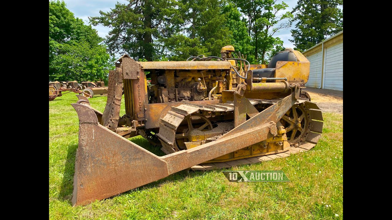 CATERPILLAR D2 Agricultural Crawler tractor (1954) 10X AUCTION ...