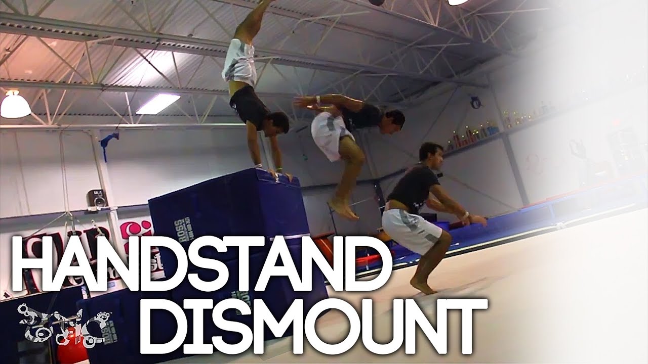 TUTORIAL - Handstand Dismount - YouTube